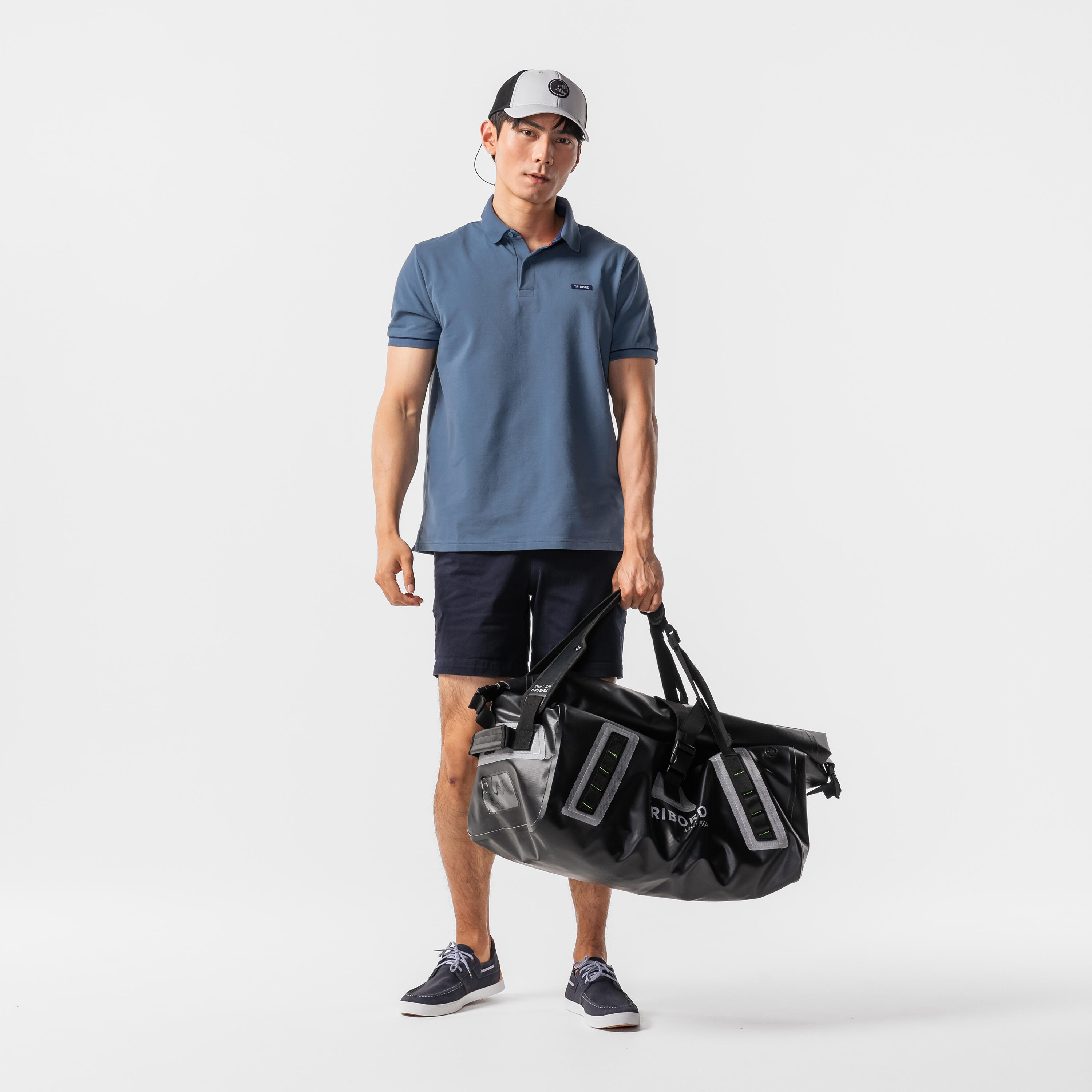 Waterproof Sailing Backpack 60 L - Black