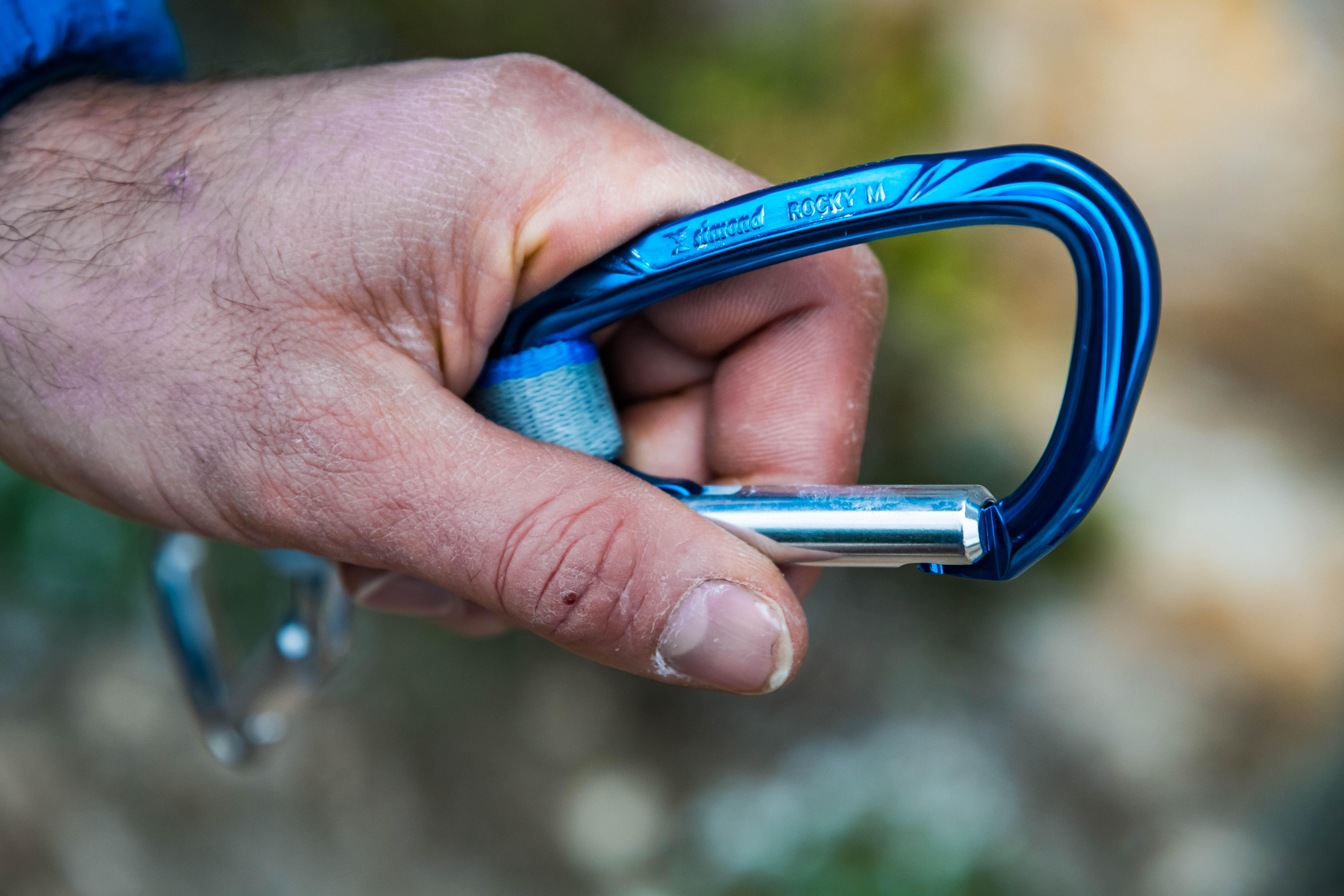 CLIMBING AND MOUNTAINEERING QUICKDRAW -KLIMB M 17 CM GREY