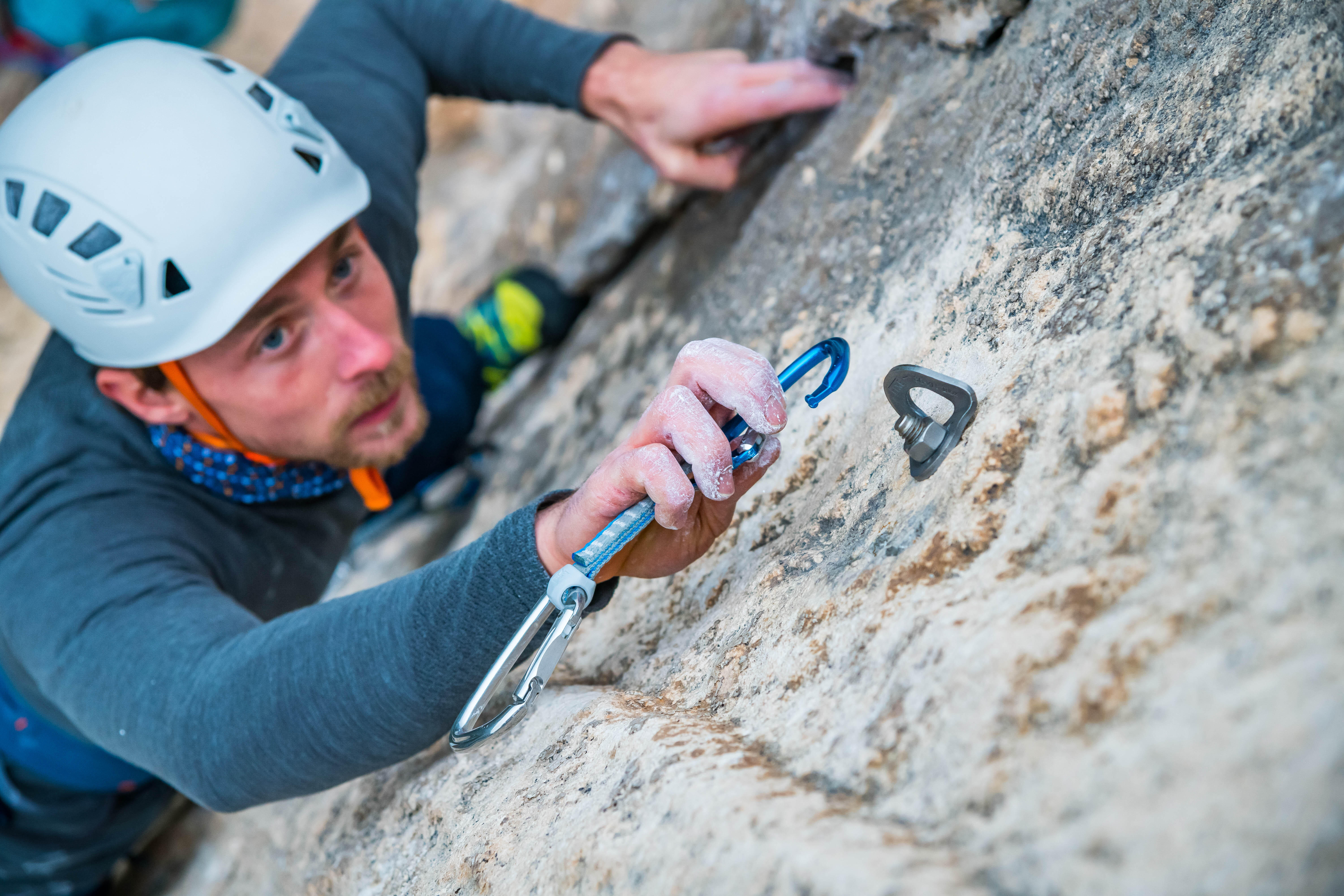 Dégaine d’escalade 17 cm – Klimb gris - Simond - Décathlon