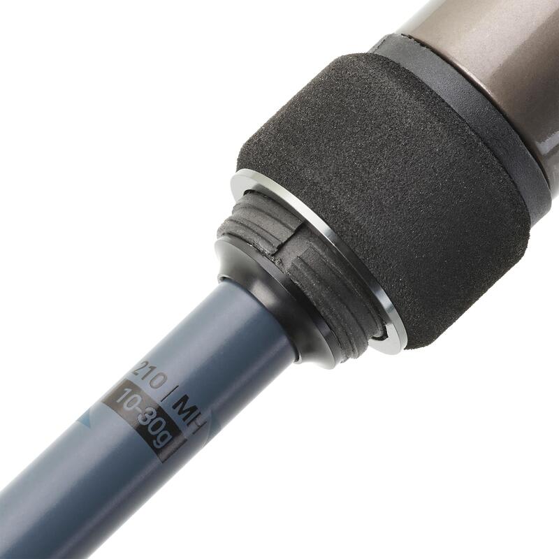 Ensemble canne et moulinet pêche aux leurres WXM 500 Spinning 2.10m MH 10-30g CAPERLAN | Decathlon