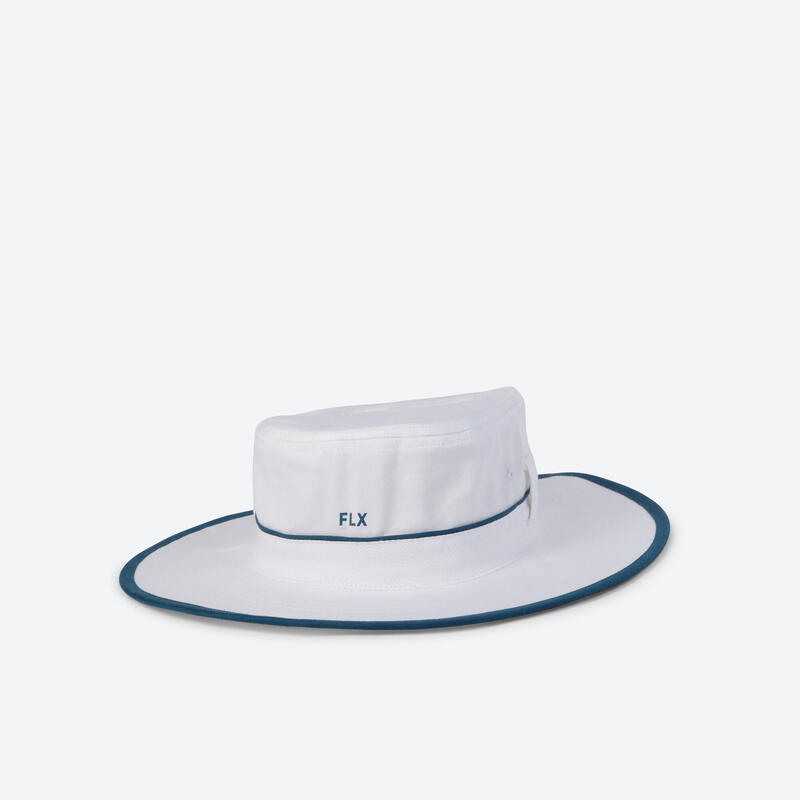 UV PROTECTION CRICKET HAT WHITE FLX - Decathlon