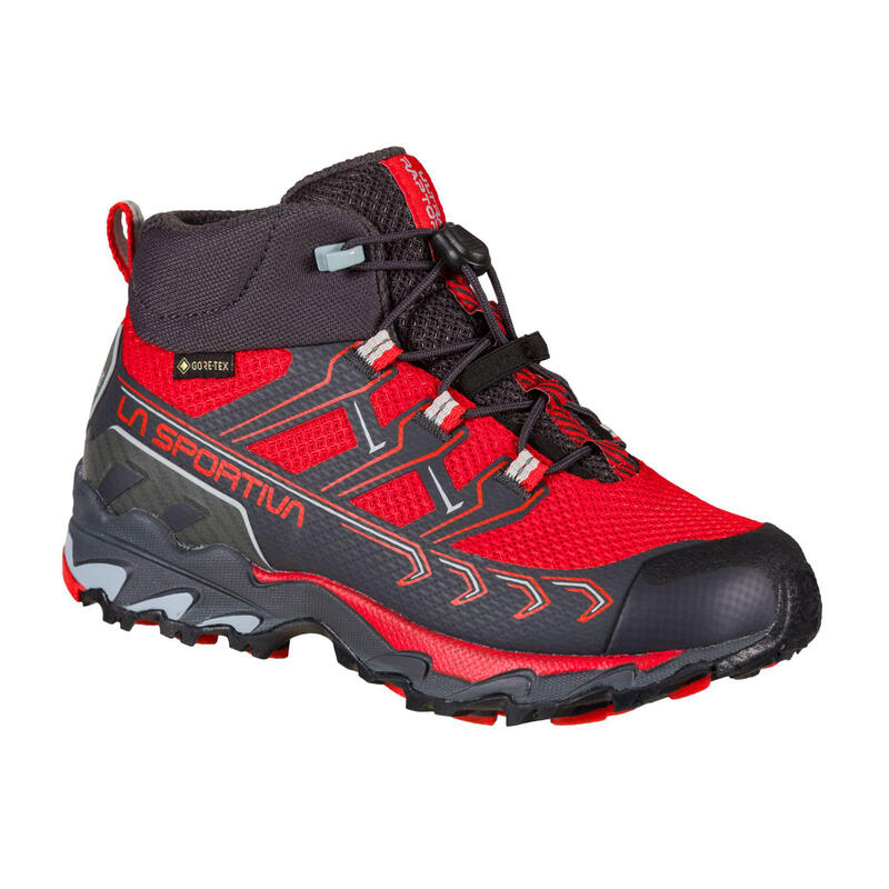 Wanderschuhe Ultra Raptor II Goretex halbhoch wasserdicht Kinder rot ...