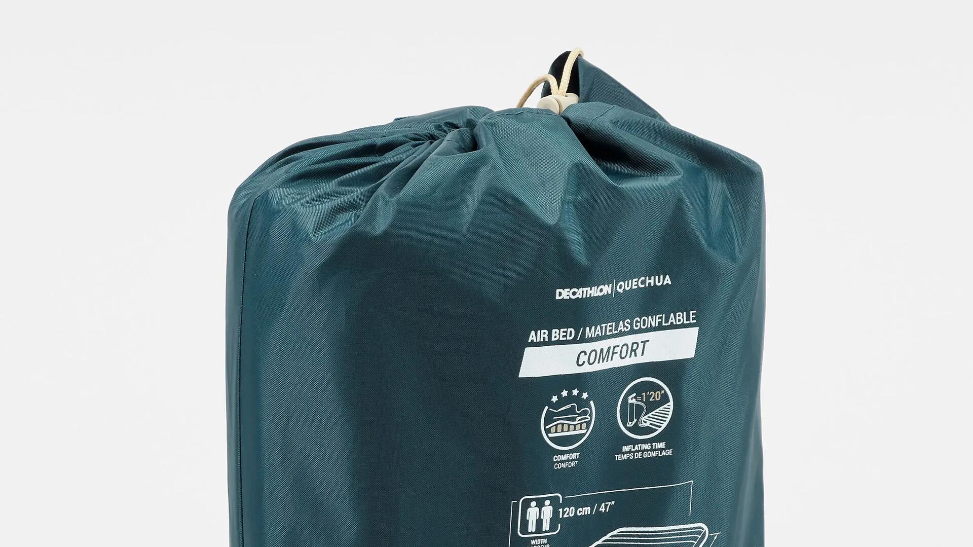 2-person Inflatable Camping Mattress, Air Comfort 200 x 120 cm | Decathlon