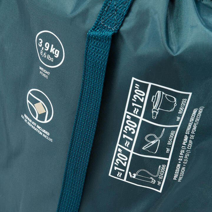 Inflatable Camping Mattress Air Comfort 120 cm 2 People QUECHUA - Decathlon