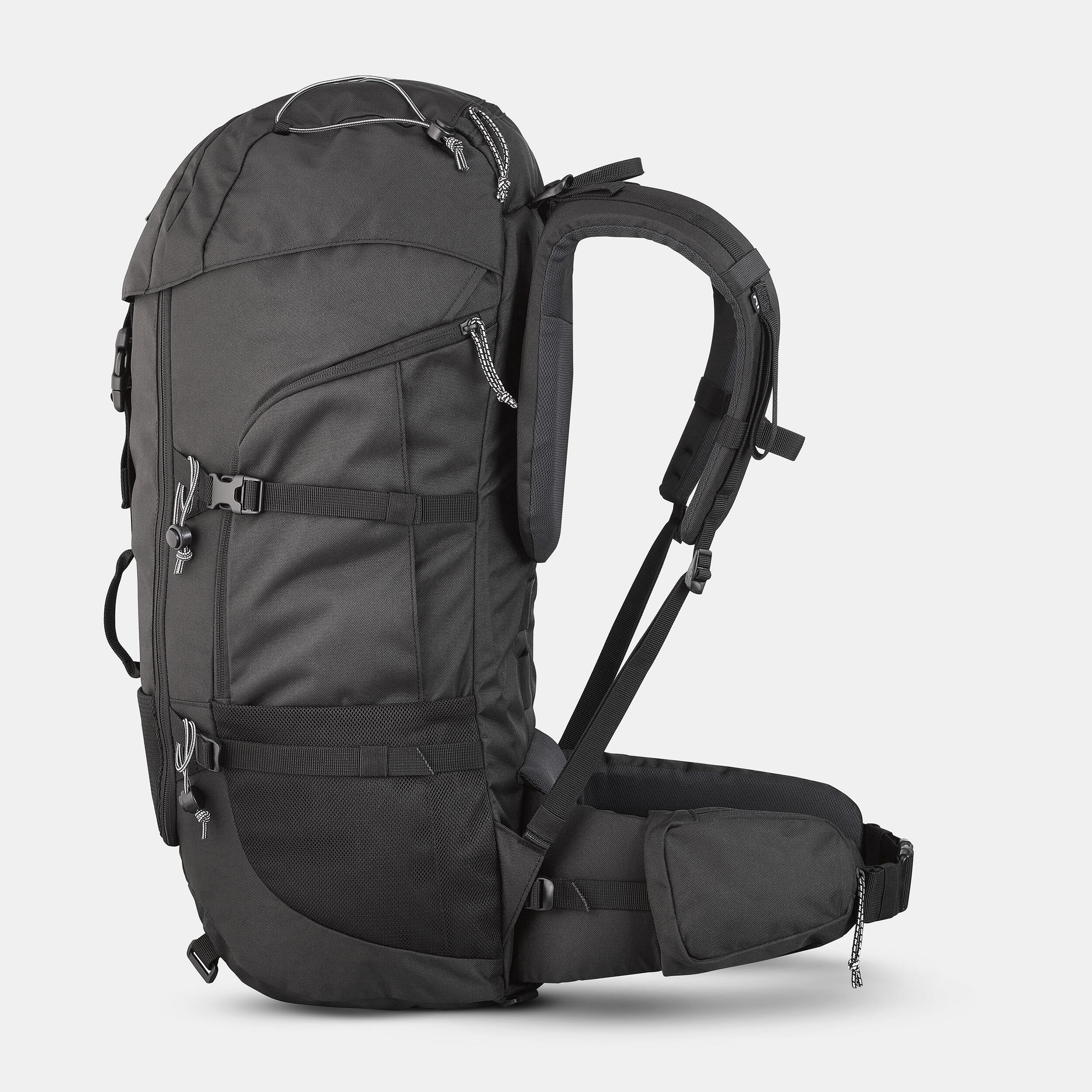 Trekking 50L Backpack Travel - Black