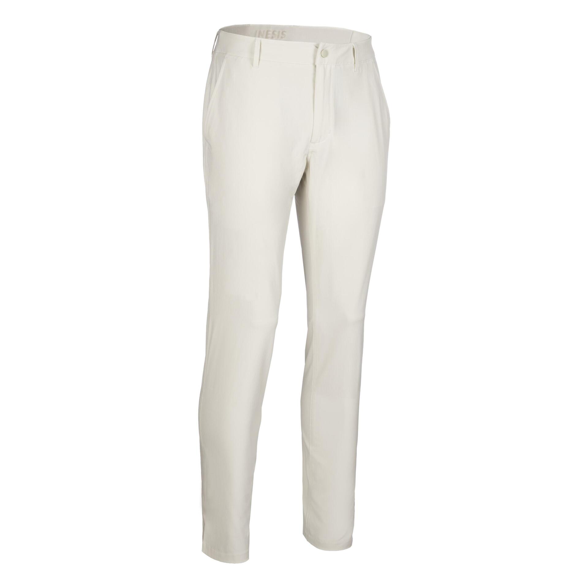 Men's Golf Trousers WW500 light beige