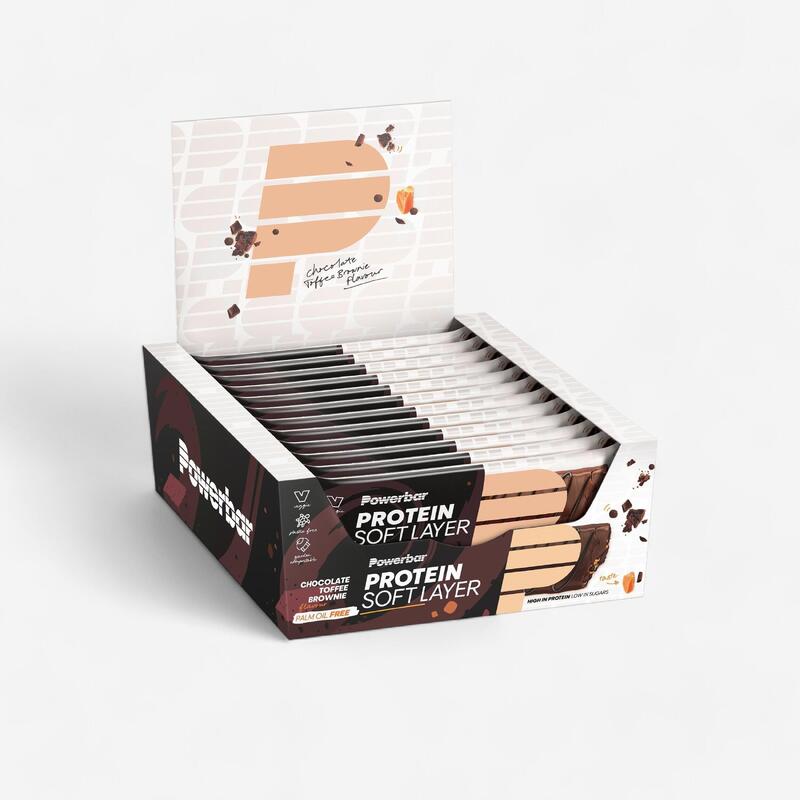 Baton białkowy Powerbar Soft Layer czekolada toffee x12 POWERBAR ...