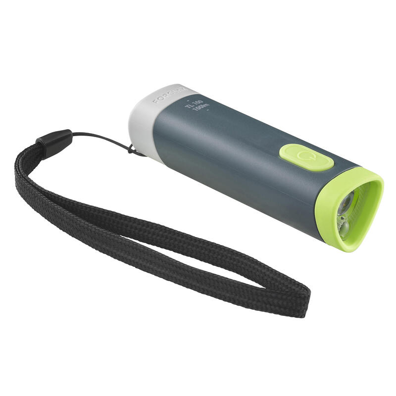 Battery Torchlight - 100 lumen - TL100 FORCLAZ - Decathlon
