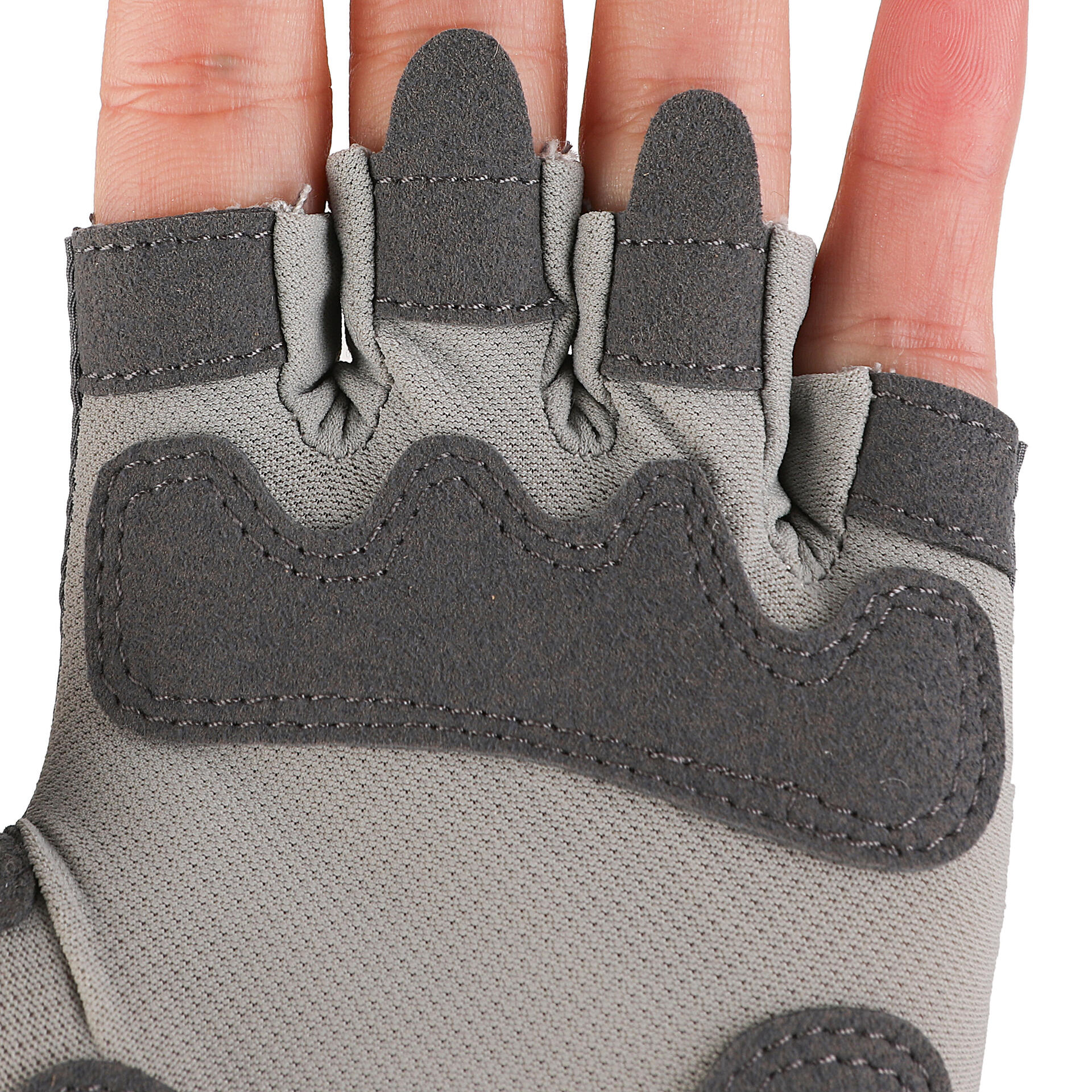 BODYBUILDING Gloves Training Glove 100 Gray
