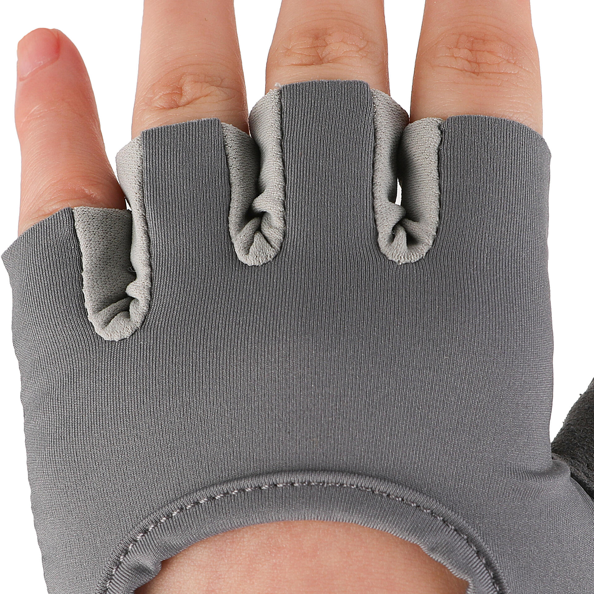 BODYBUILDING Gloves Training Glove 100 Gray
