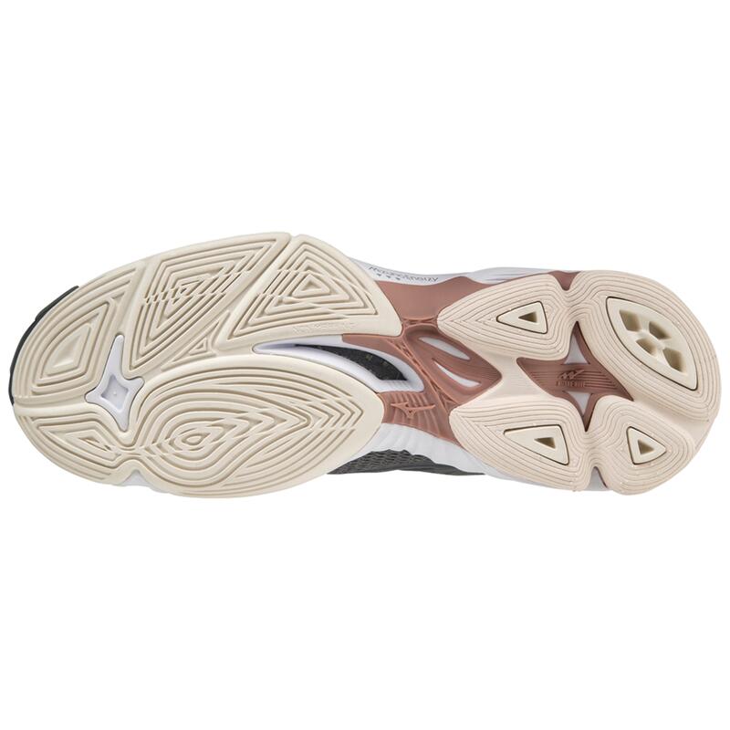 MIZUNO - Încălțăminte MID Volei Lightning Z7 Gri-Roz Damă | Decathlon