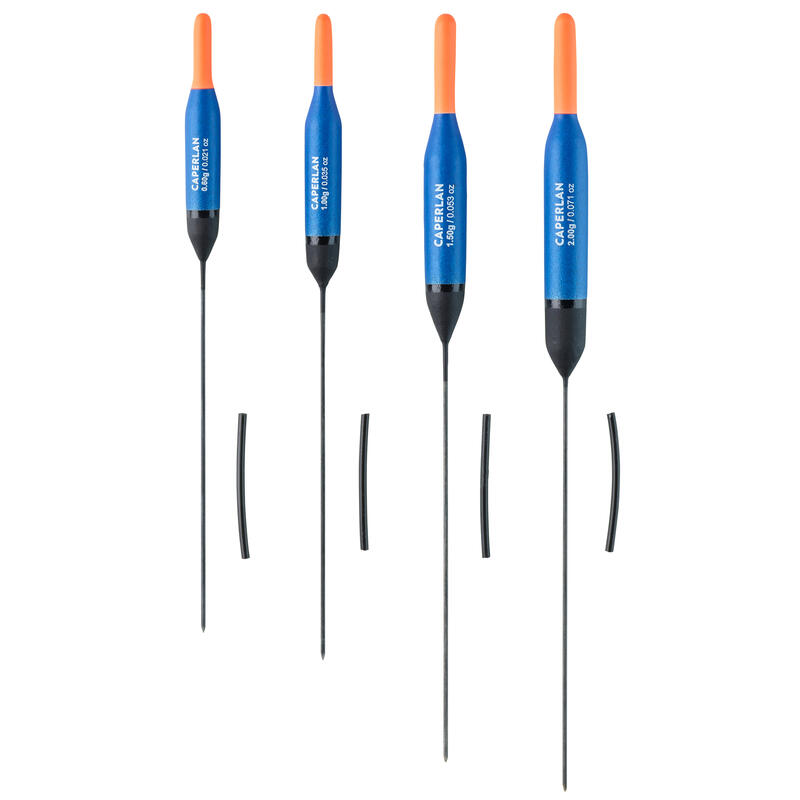 SET OF 4 C3 FLOATS FOR STILL CANAL FISHING PF-F500 0.6g/1g/1.5g/2g ...