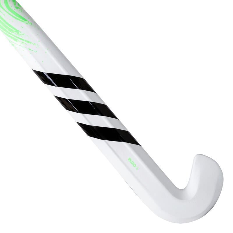 ADIDAS Hockeystick gevorderde volwassenen Ruzo.6 low bow 30% carbon wit ...