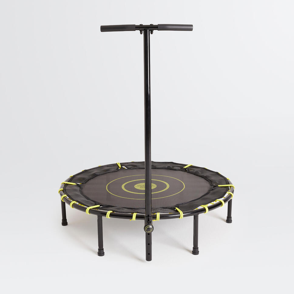 Trampoline fitness FIT TRAMPO500 avec barre frontale DOMYOS | Decathlon