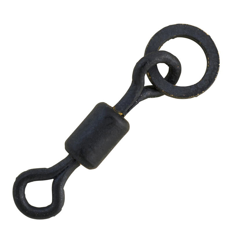Carp Fishing Micro Rolling Swivel x10 CAPERLAN - Decathlon