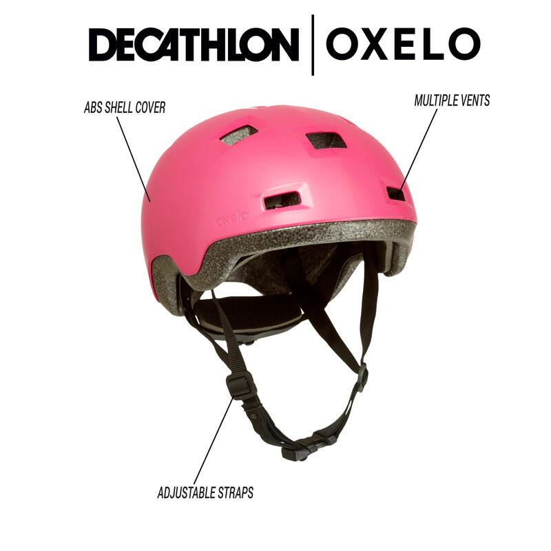 Kask na rolki, deskorolkę, hulajnogę dla dzieci B100 OXELO | Decathlon