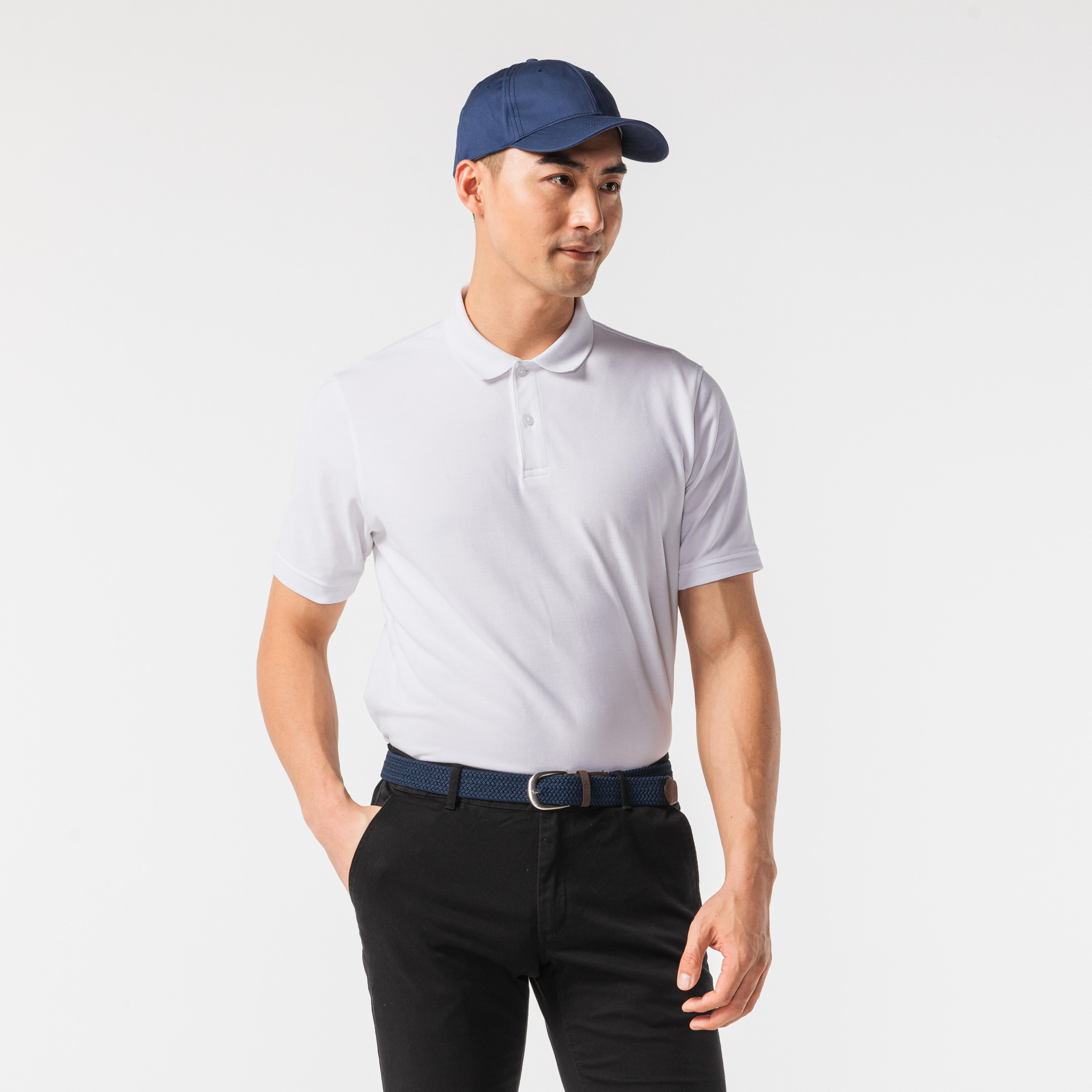 Golf Cap - MW 500 Blue - Abyss blue - Inesis - Decathlon