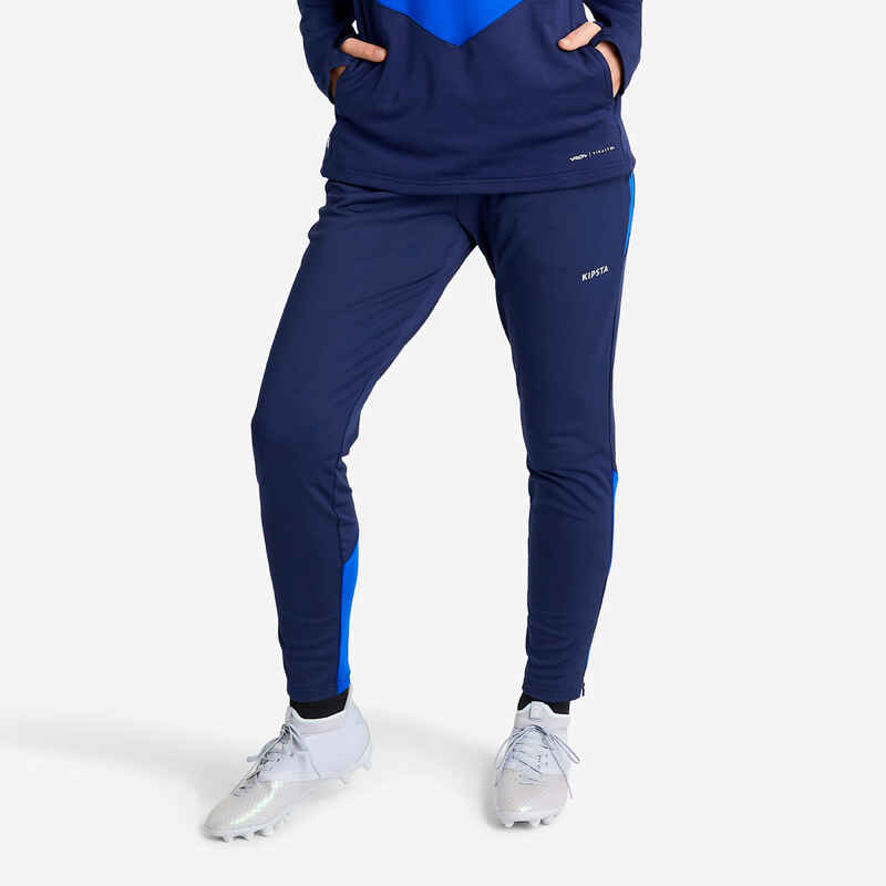 Women's Football Training Bottoms - Blue - Decathlon