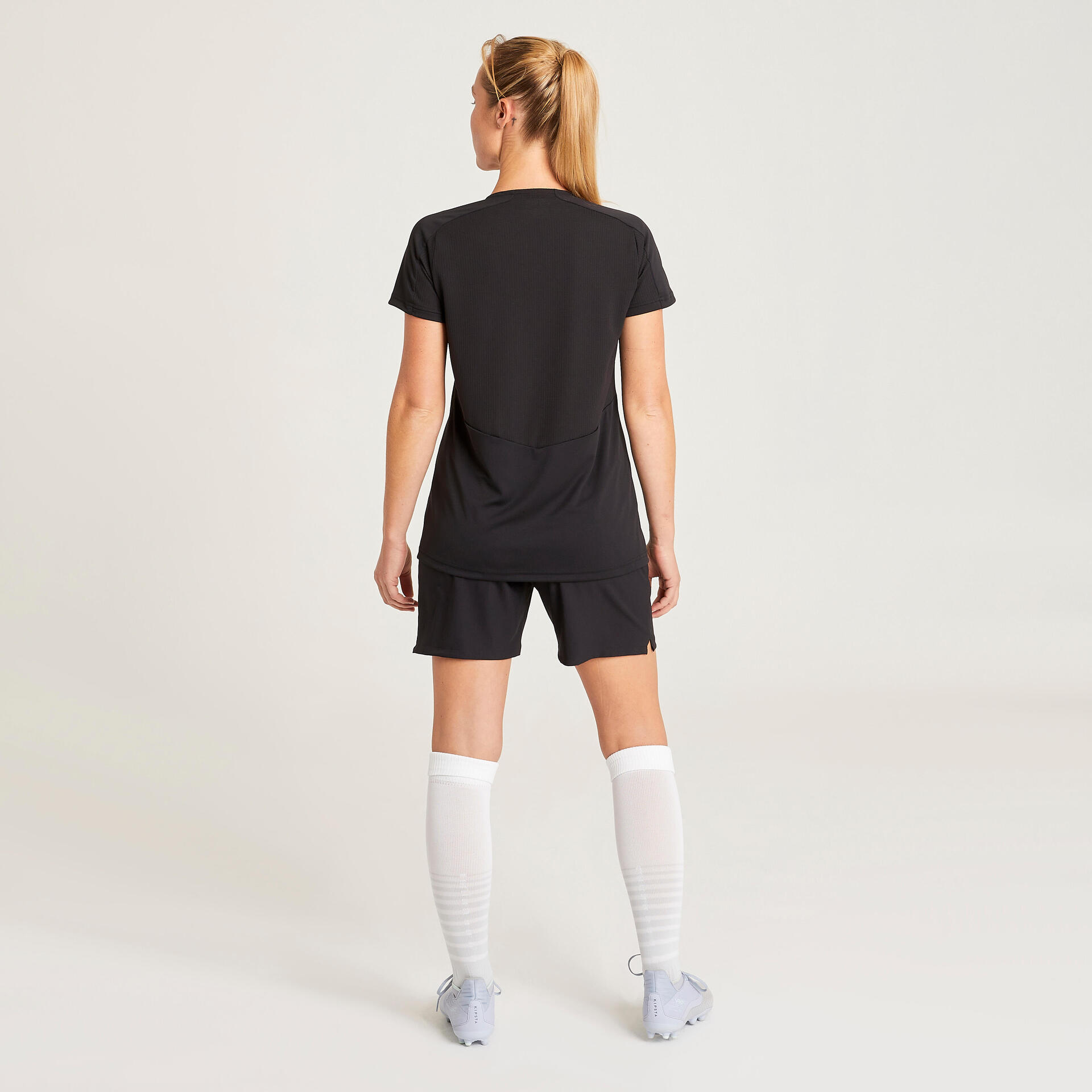 Football Shorts Kipsta F500 - Black