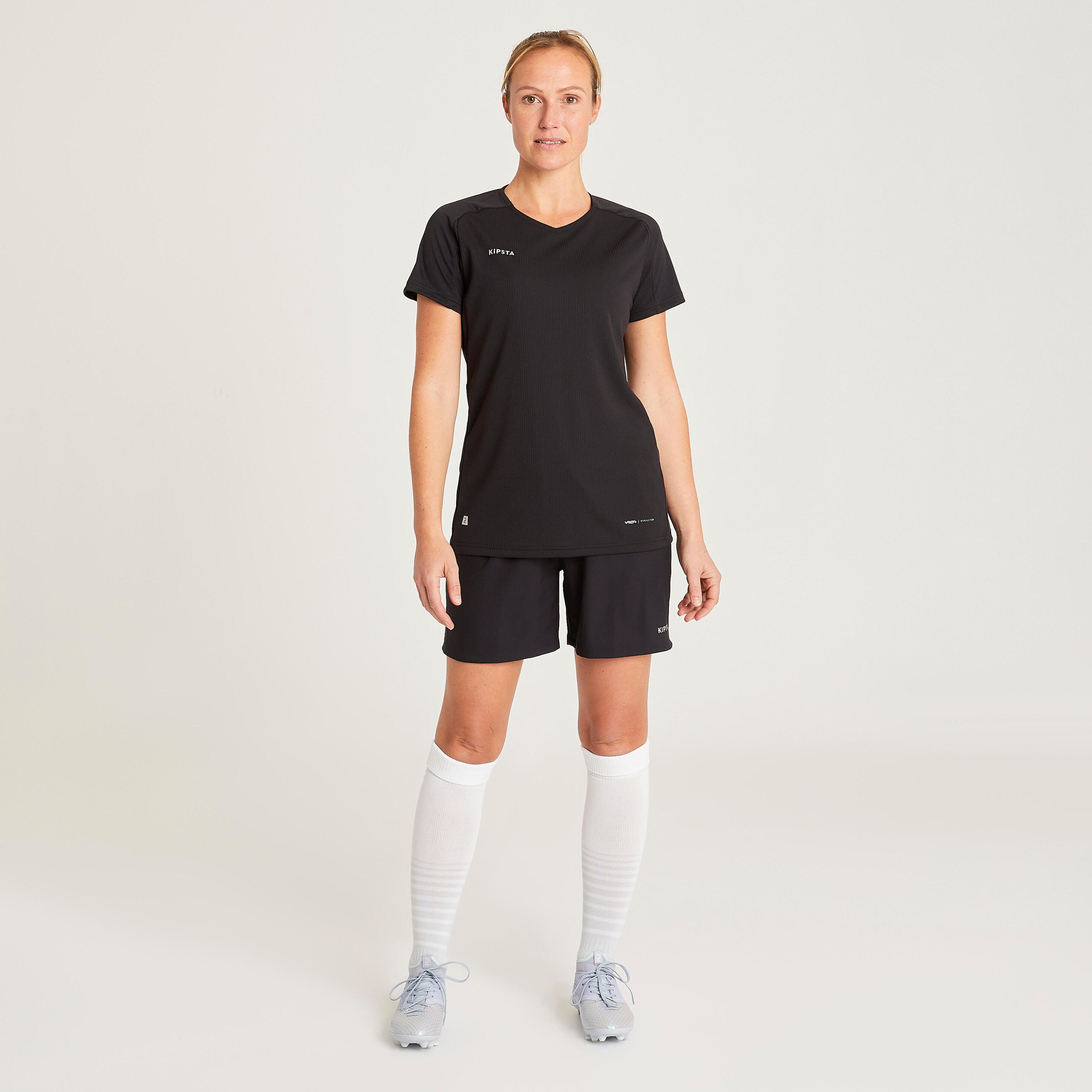 Football Shorts Kipsta F500 - Black