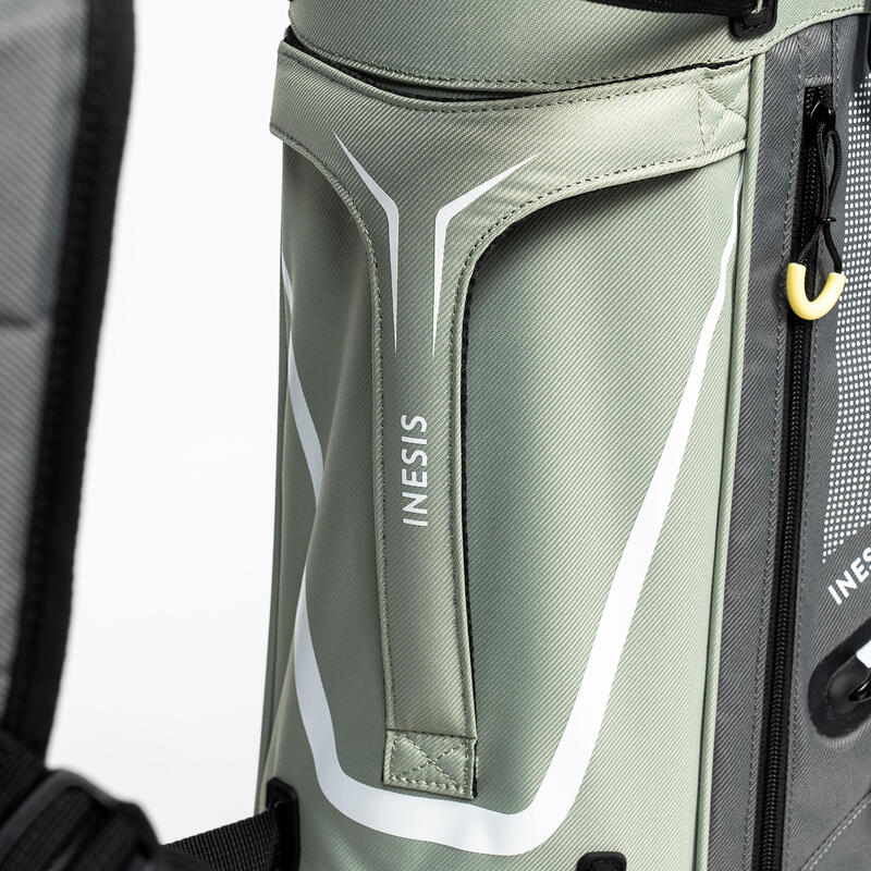 Golf stand bag – INESIS light grey INESIS - Decathlon