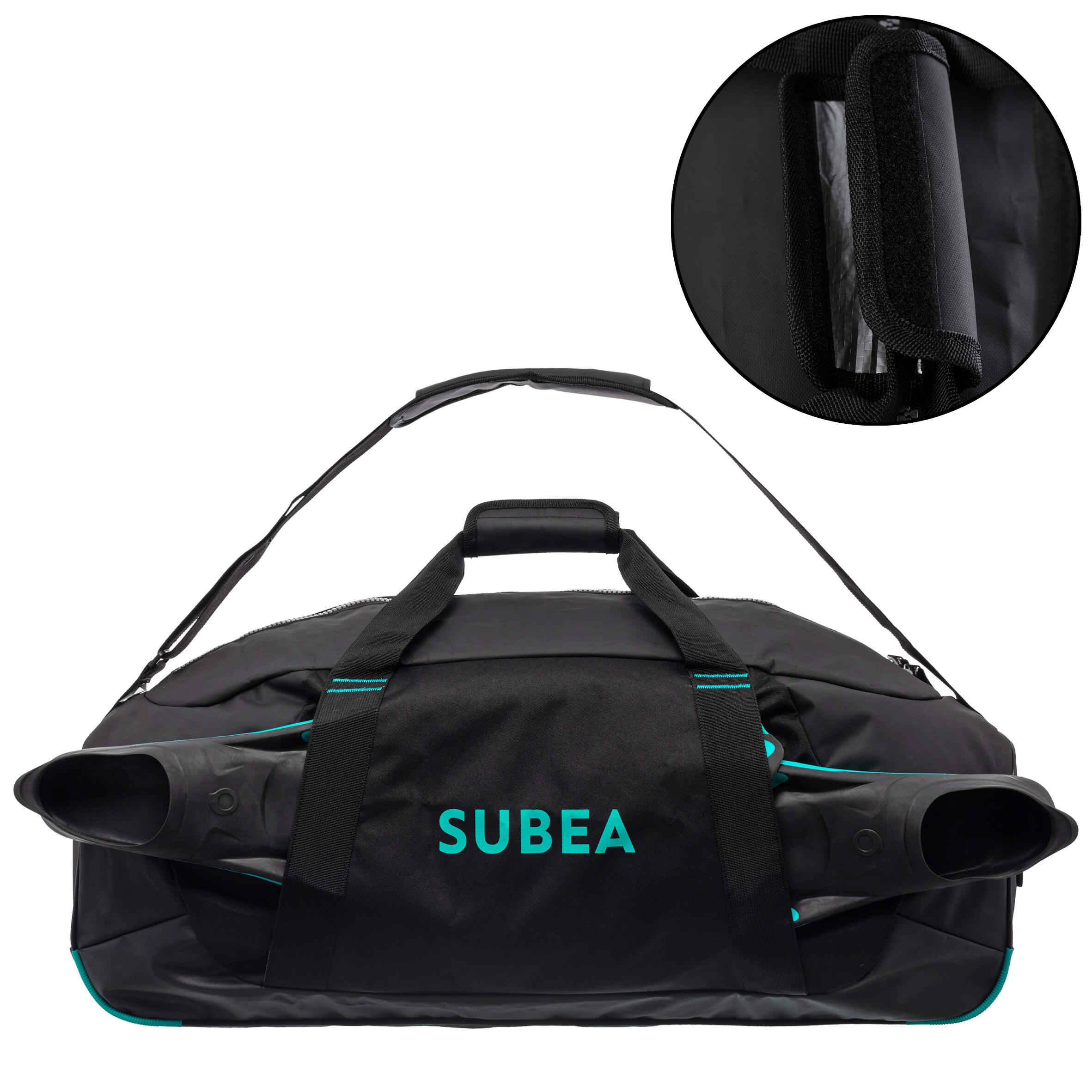 Scuba-diving bag 65 litres - black/blue - DecathlonB2B