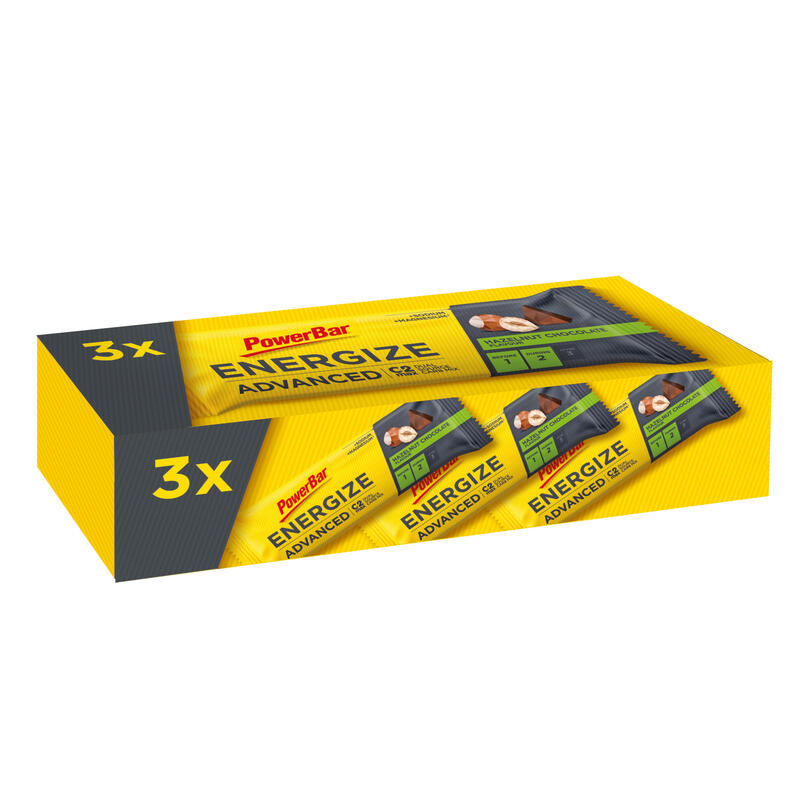 Powerbar Barre energetique C2max Noisette Chocolat (3 x 55g) POWERBAR ...