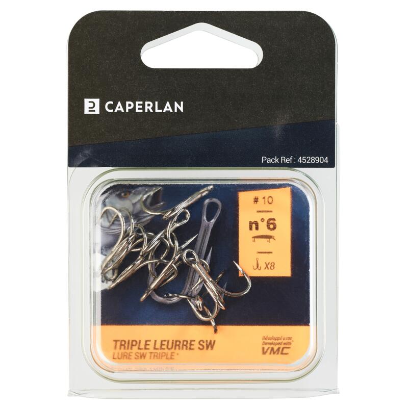 HAMECON TRIPLE PN SW poisson nageur pêche en mer CAPERLAN | Decathlon