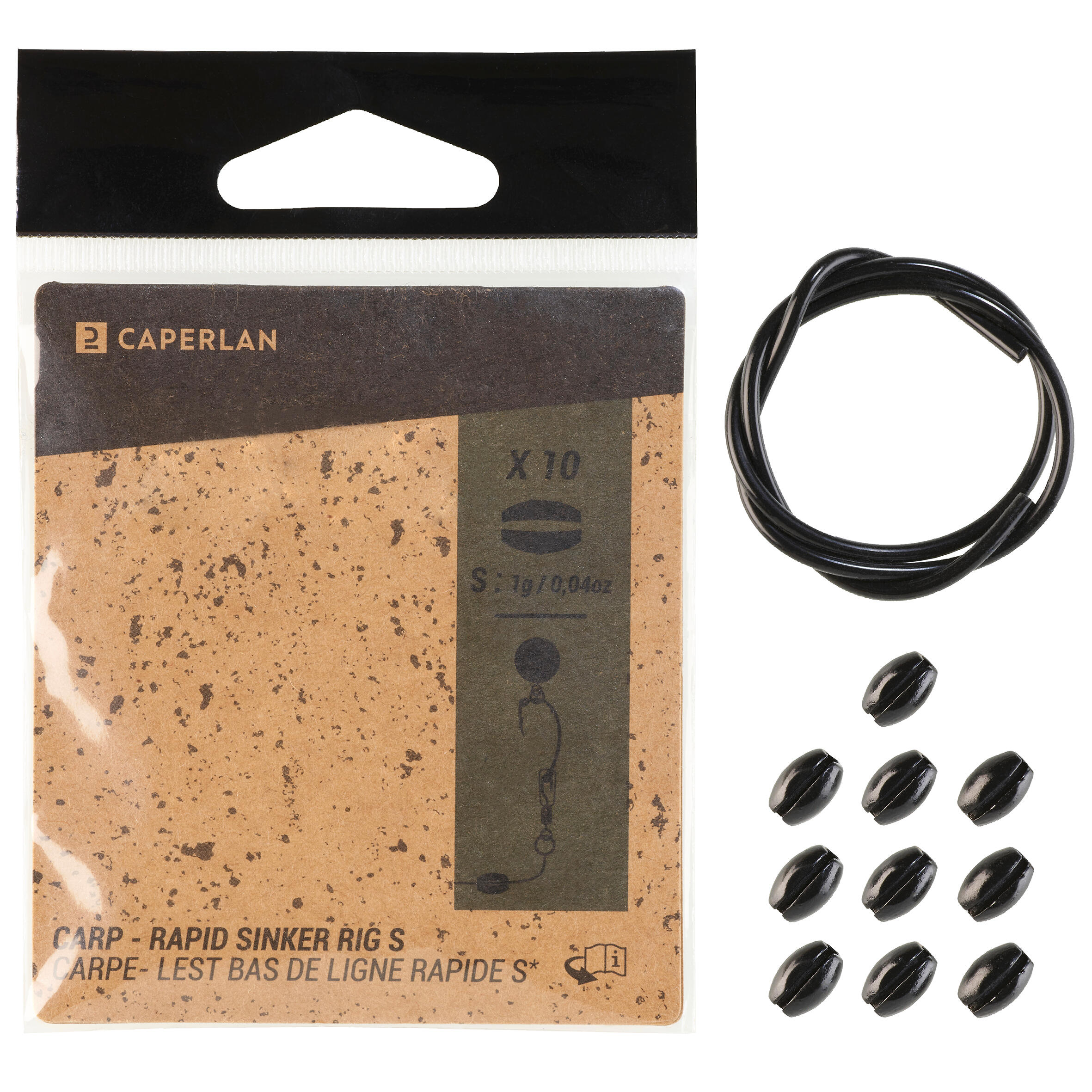 Carp fishing Rapid Sinker S (1gr) - Decathlon