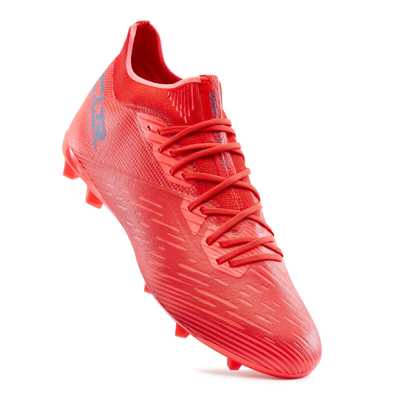 Adult Firm Ground Football Boots CLR - Neon Green Speed KIPSTA - Decathlon