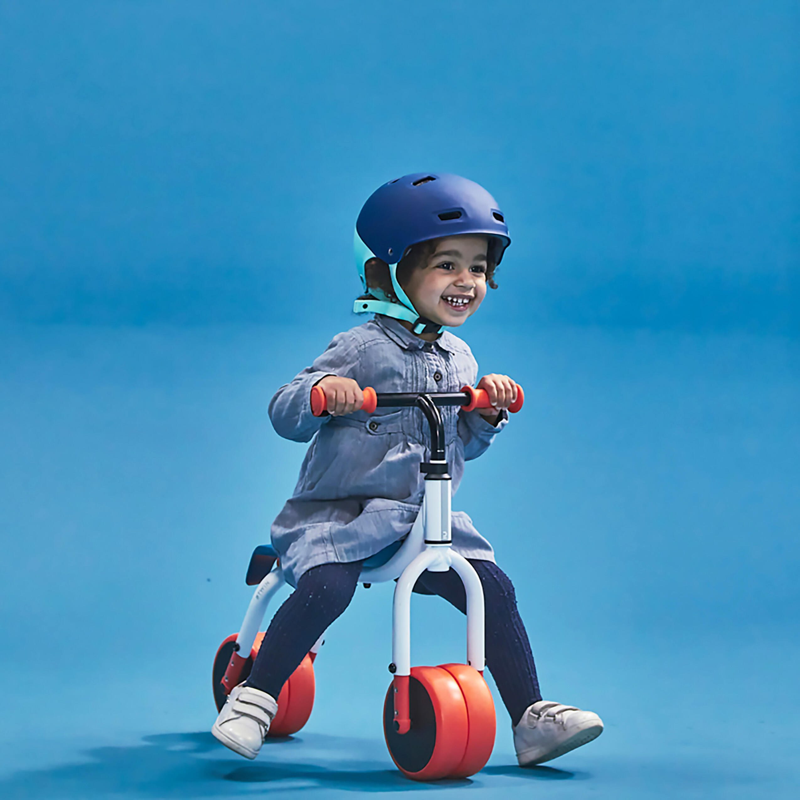 Kids’ Convertible 2-in-1 Ride-On to Balance Bike - Snow white, Papaya ...