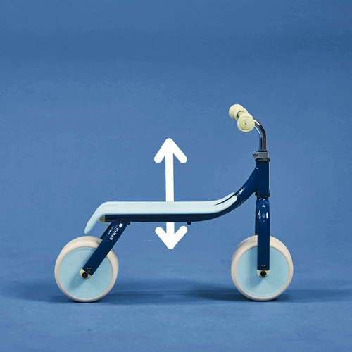Convertible 2-in-1 Ride-On to Balance Bike - Blue/Cream BTWIN | Decathlon