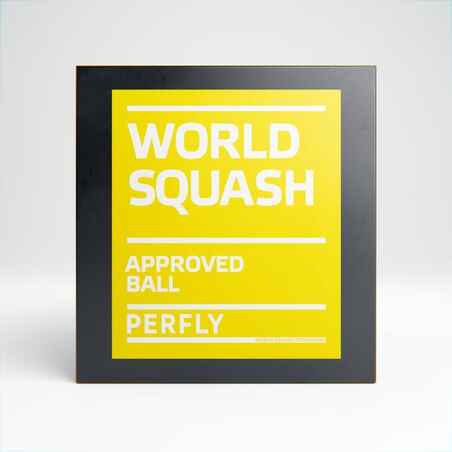 Double Yellow Dot Squash Ball SB 990 - Decathlon