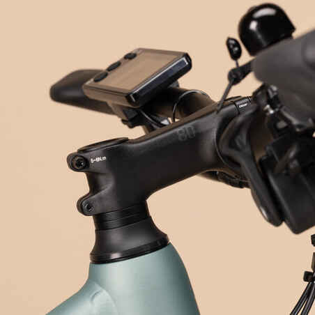 Long Distance 500 Electric Assist City Bike Step-Through Frame - Decathlon