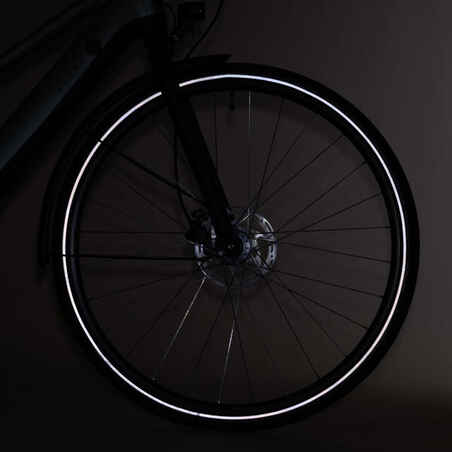 Long Distance 500 Electric Assist City Bike Step-Through Frame - Decathlon