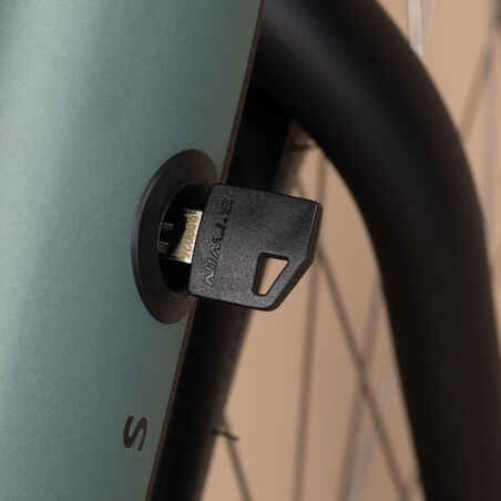 Long Distance 500 Electric Assist City Bike Step-Through Frame - Decathlon