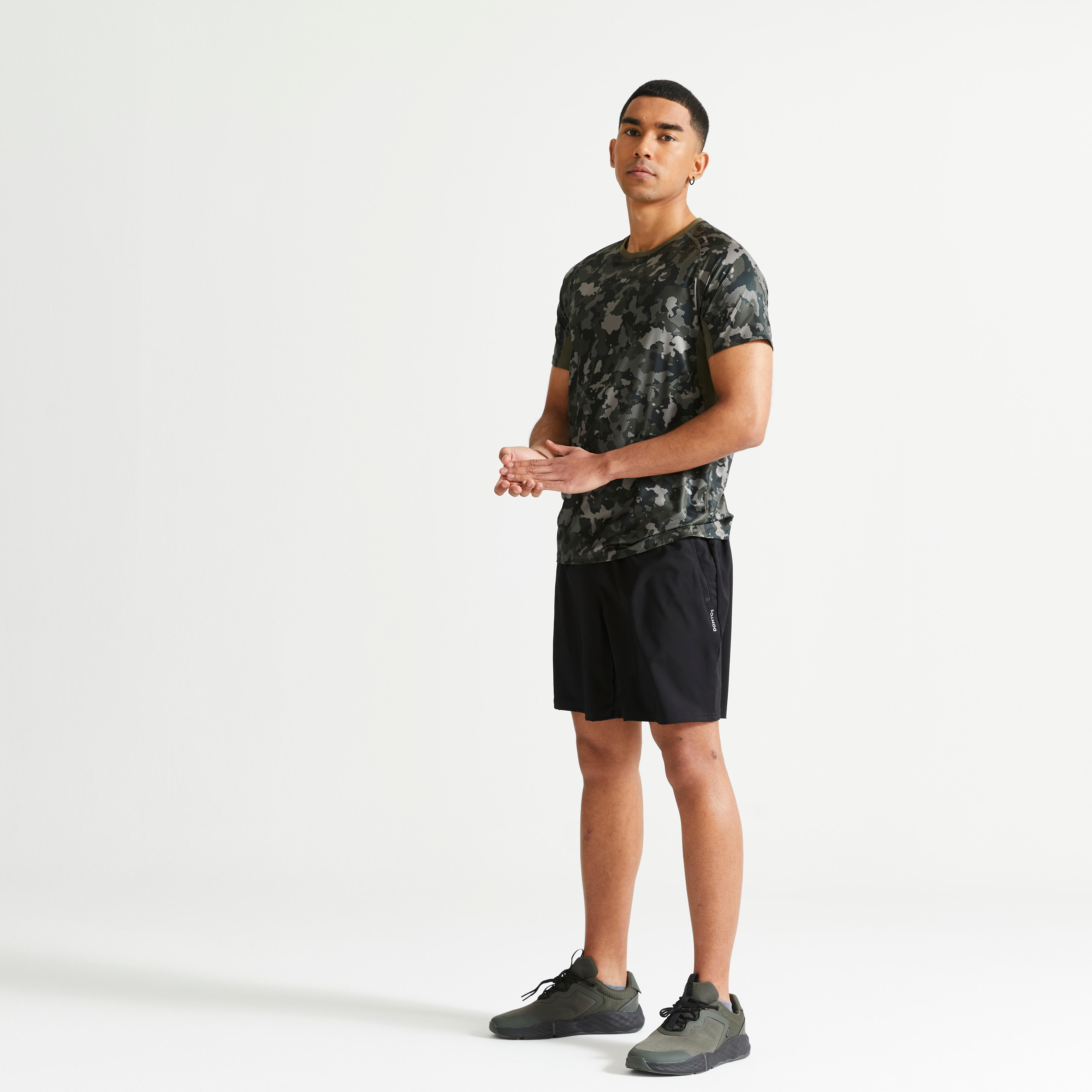 Short sport homme – 100 noir - Noir - Domyos - Décathlon