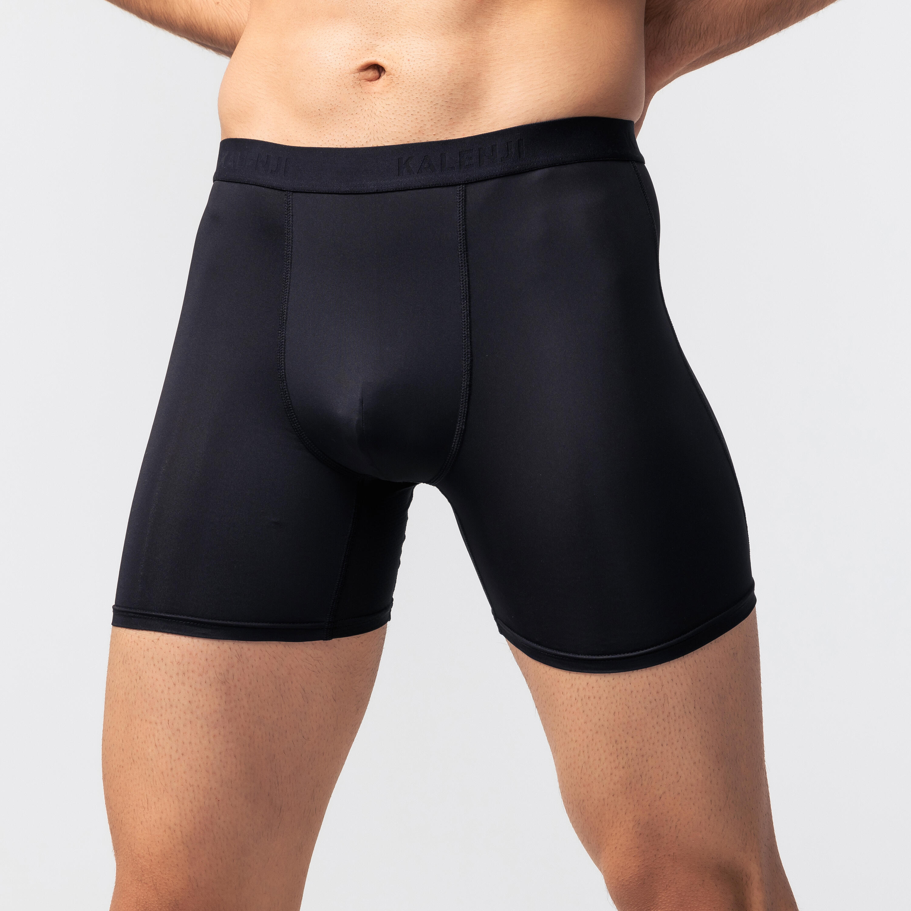 Men's Light Boxers 2 Pack - Grey/Black