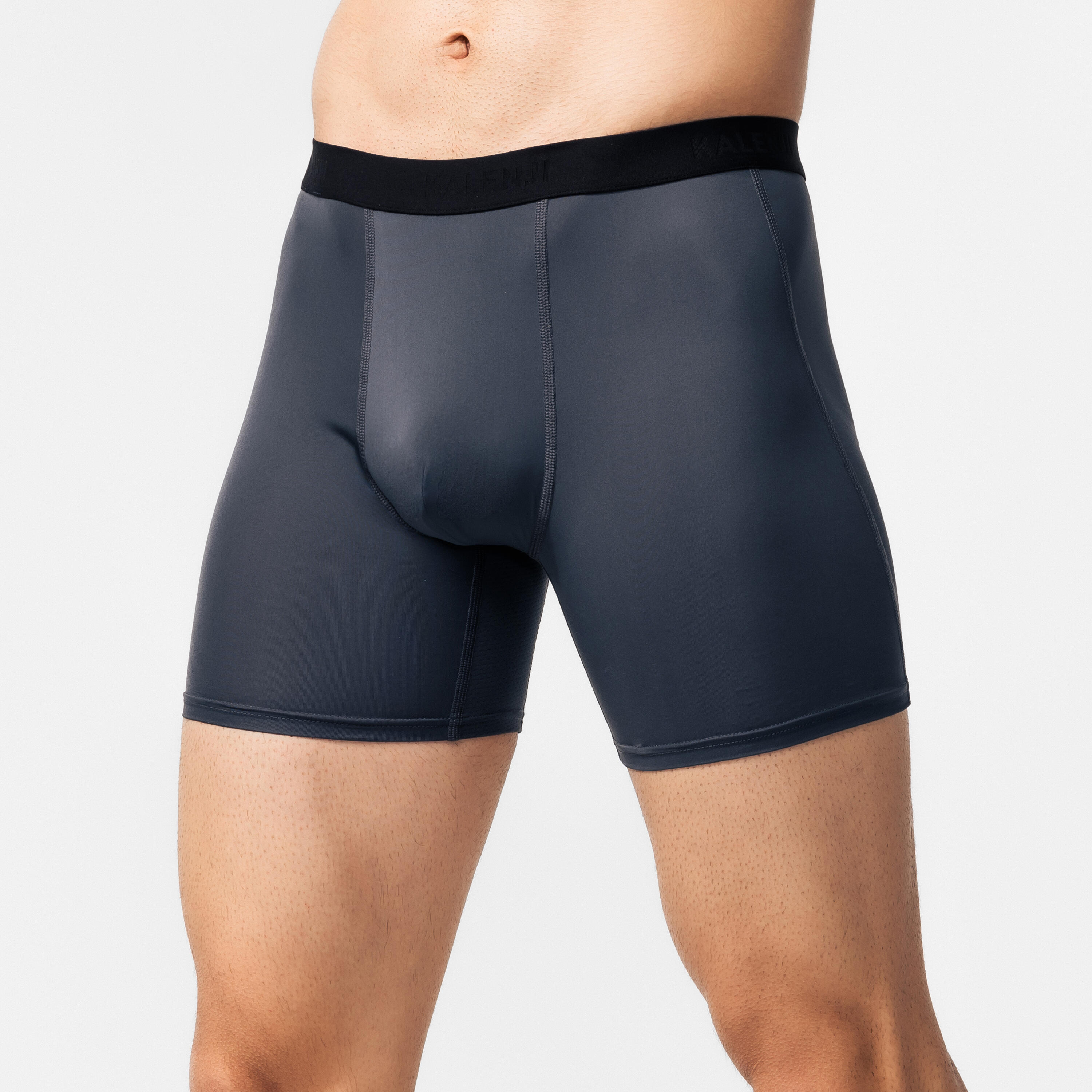 Men's Light Boxers 2 Pack - Grey/Black