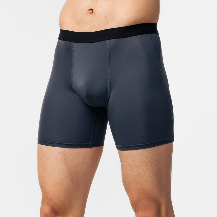 Men's Light Boxers 2 Pack - Grey/Black