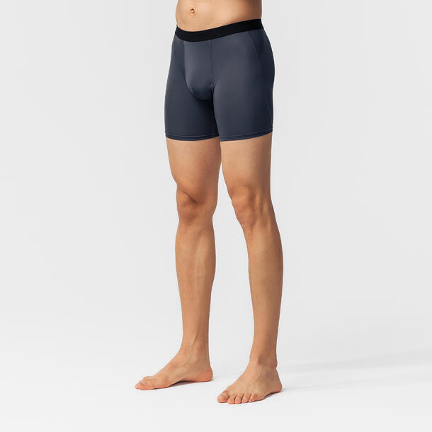 Men's Light Boxers 2 Pack - Grey/Black