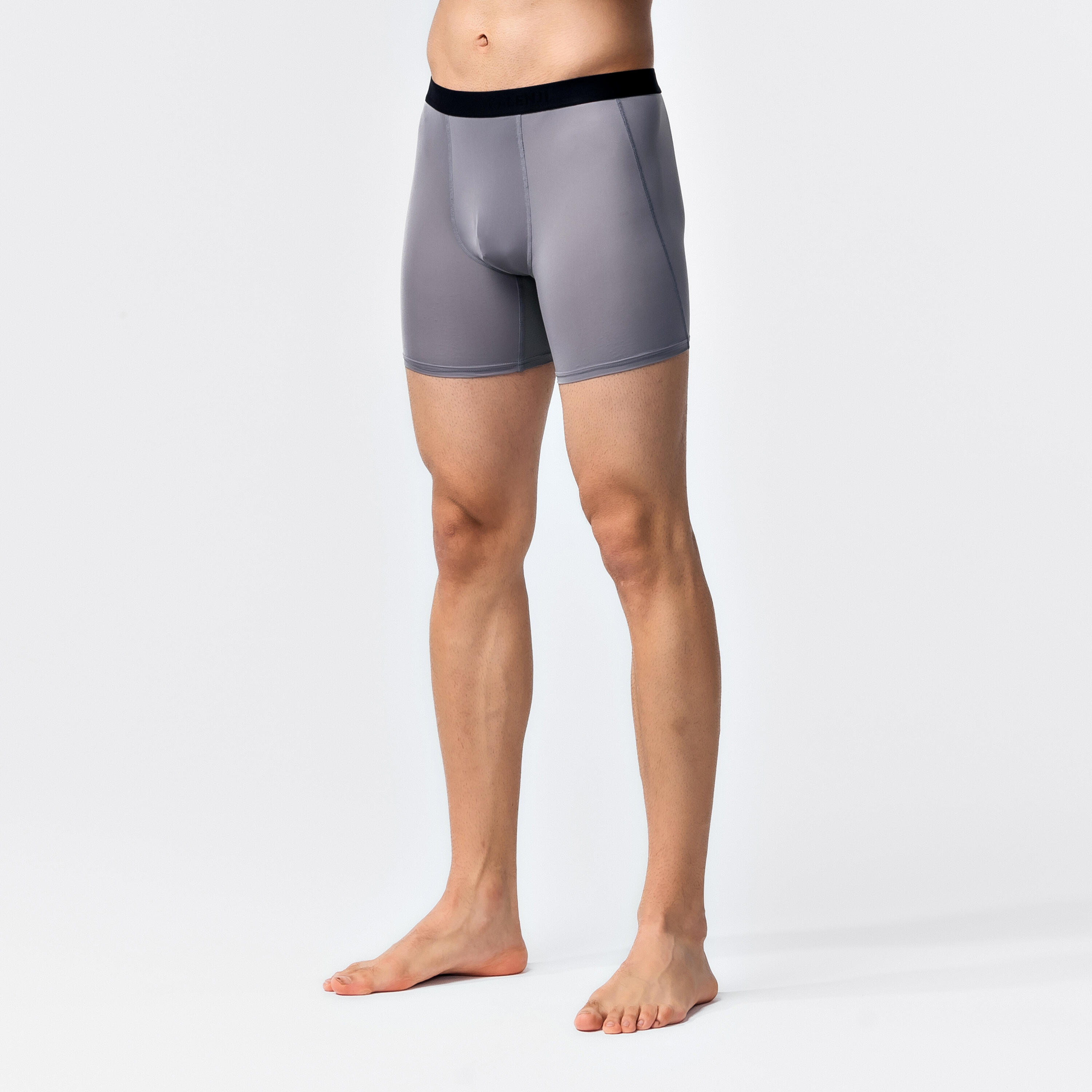 Men's Light Boxers 2 Pack - Grey/Green