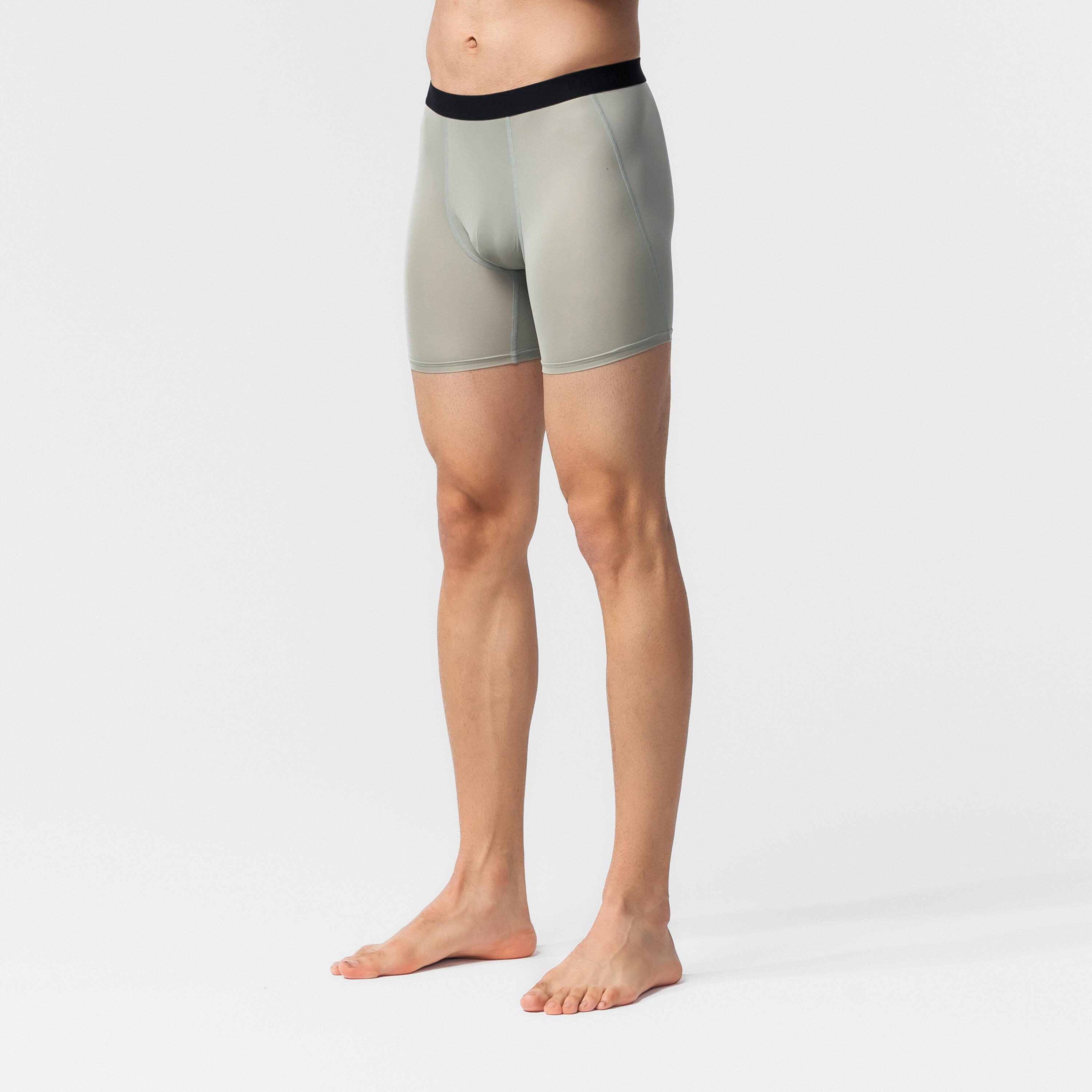 Men's Light Boxers 2 Pack - Grey/Green