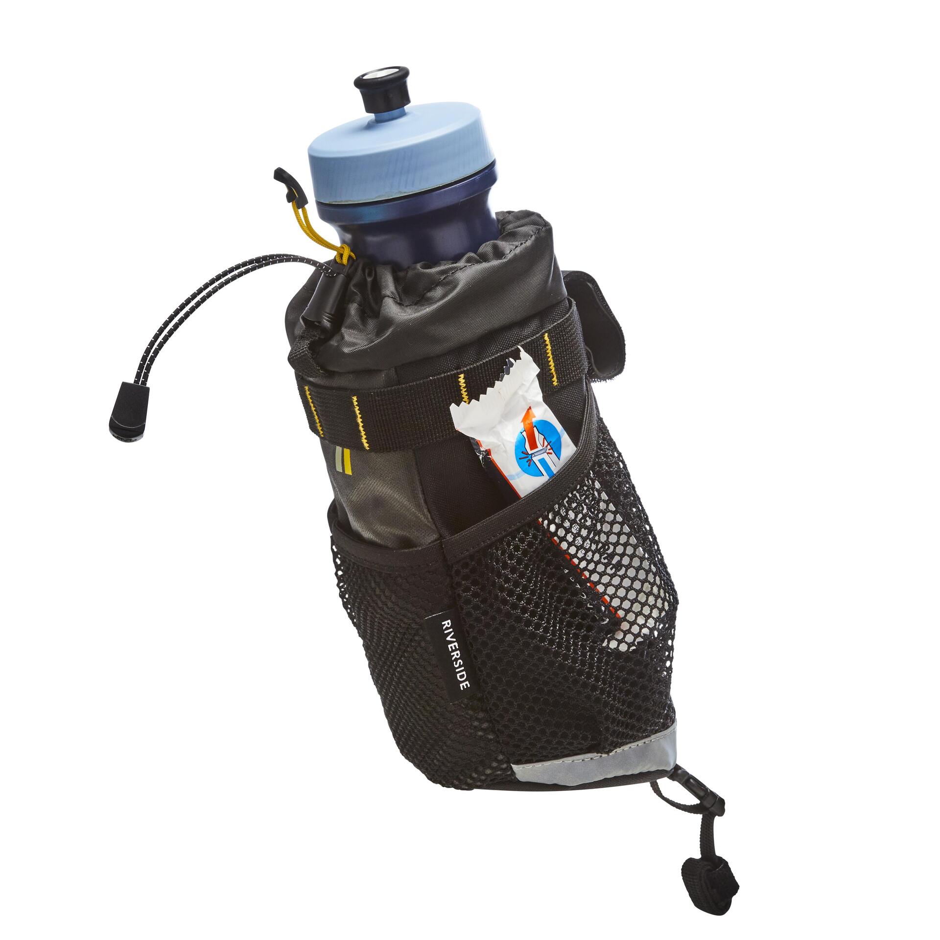 Bikepacking Feed Bag Handlebar Mounted Food Pouch - Black
