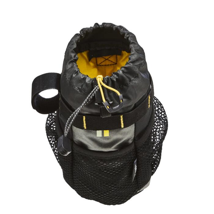 Bikepacking Feed Bag Handlebar Mounted Food Pouch - Black