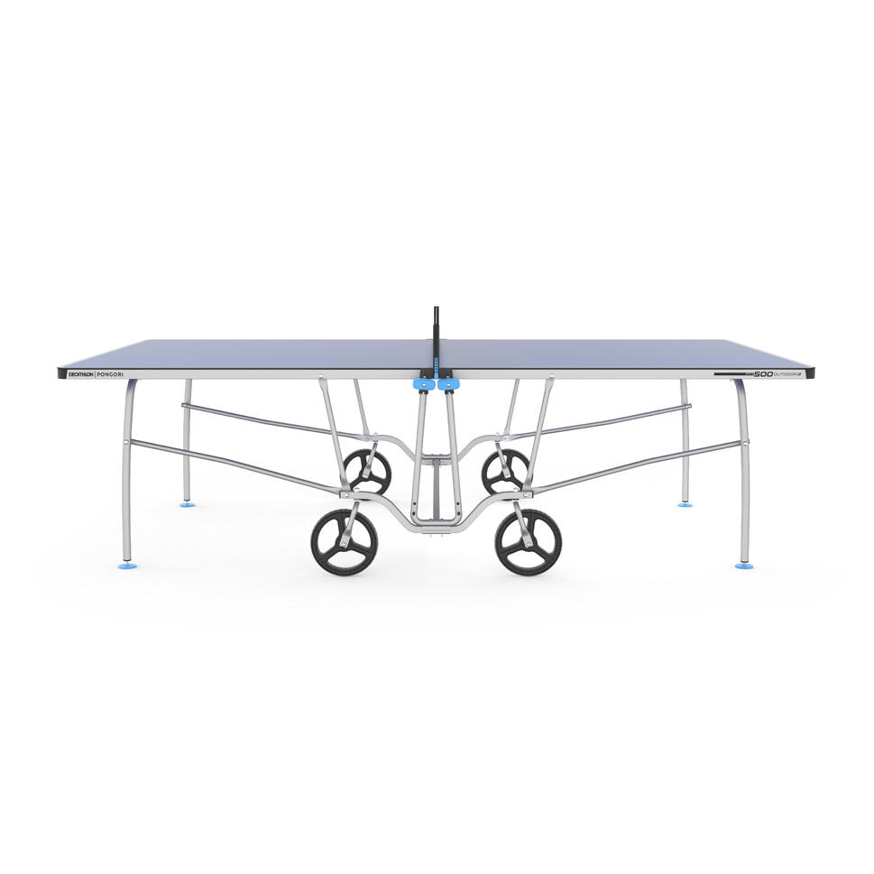 TABLE DE PING PONG EXTÉRIEURE PPT 500.2 BLEUE PONGORI | Decathlon
