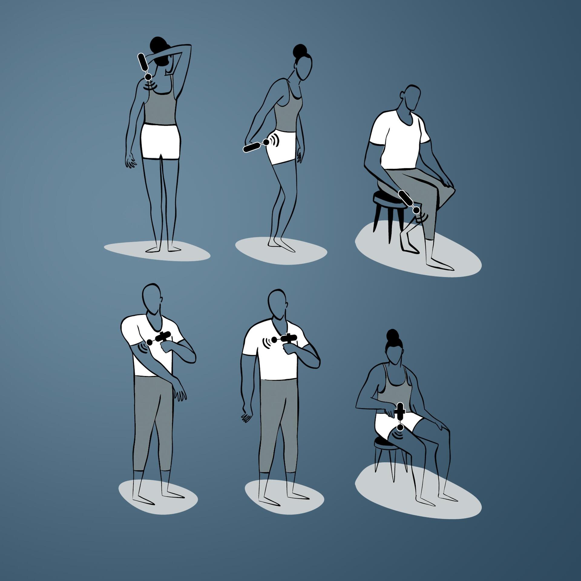 Sports Recovery Percussion Massage Gun