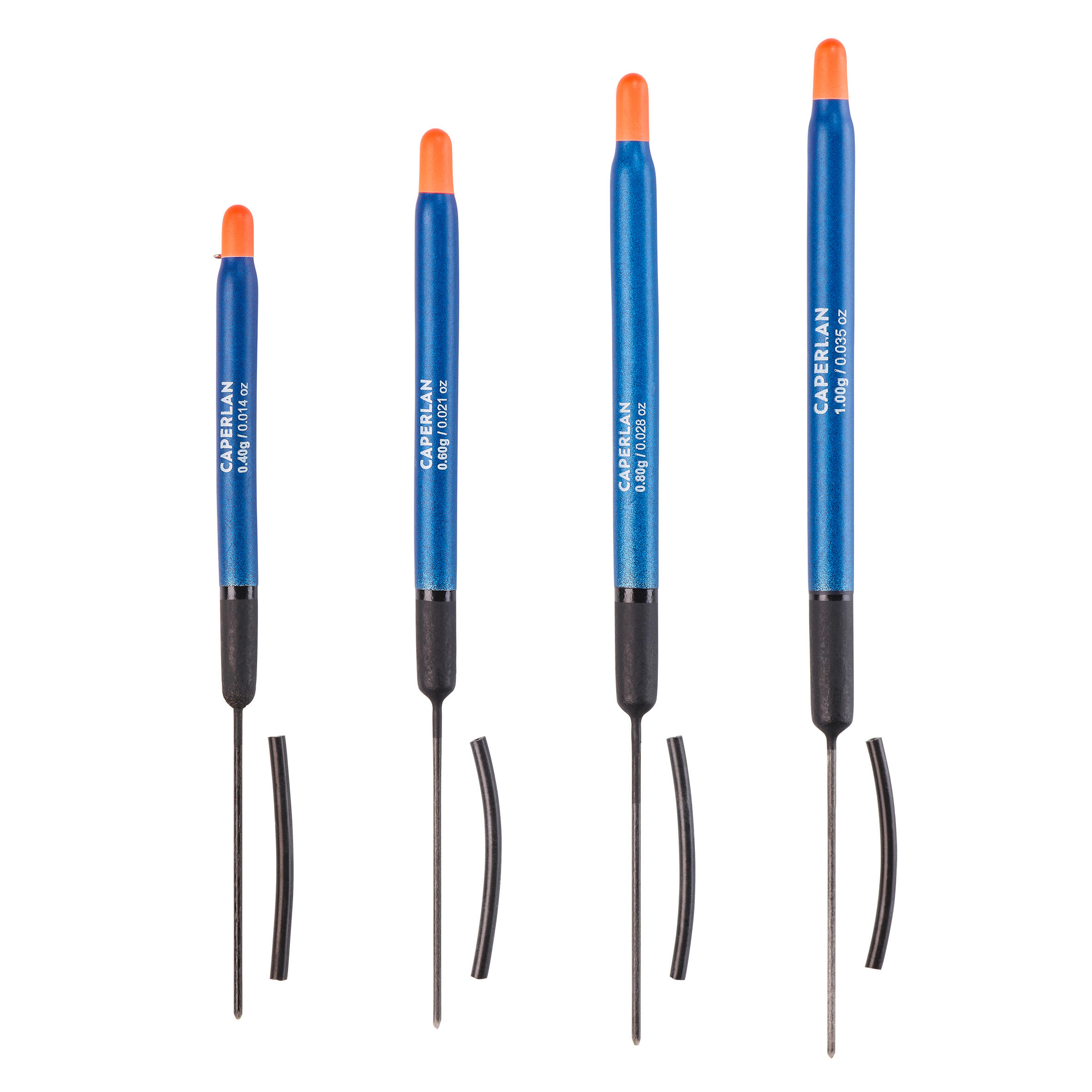 SET OF 4 L3 FLOATS FOR STILL LAKE FISHING PF-F500 0.4g/0.6g/0.8g/1g ...