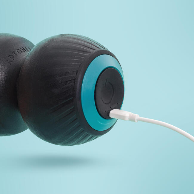 Double Vibrating Massage Ball Mini Vibrating Roller