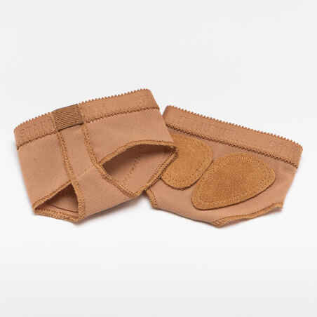 Modern Jazz and Modern Dance Foot thongs - Toe Pads - - Brown - Decathlon